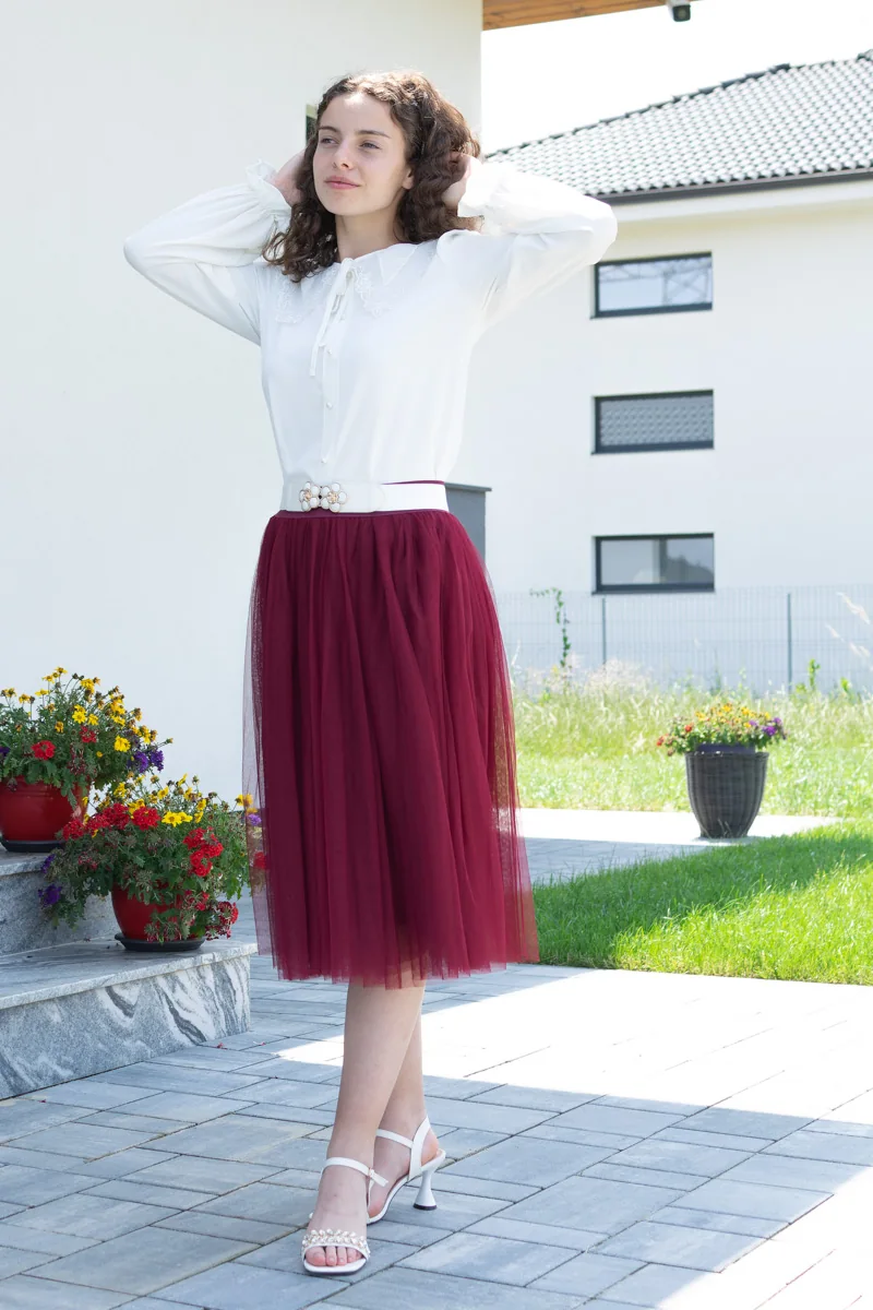 Fusta tulle | fusta neagra | fuste lungi | Marime S | 99 lei – Gabriela ...