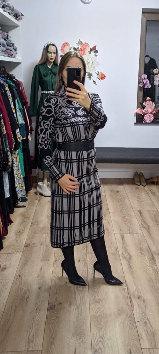 Rochie din lanita | Rochie lunga | Rochie groasa | 180 lei – Gabriela ...