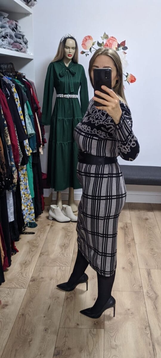 Rochie din lanita | Rochie lunga | Rochie groasa | 180 lei – Gabriela ...