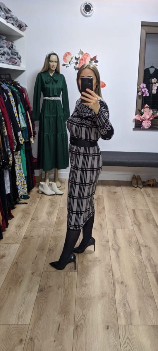 Rochie din lanita | Rochie lunga | Rochie groasa | 180 lei – Gabriela ...